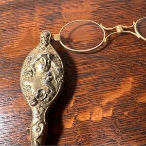Accessories | Antique Sterling Silver Art Nouveau Lorgnette With ...
